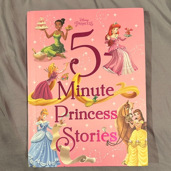 Disney | Other | Disney Princess Pink Storybook | Poshmark